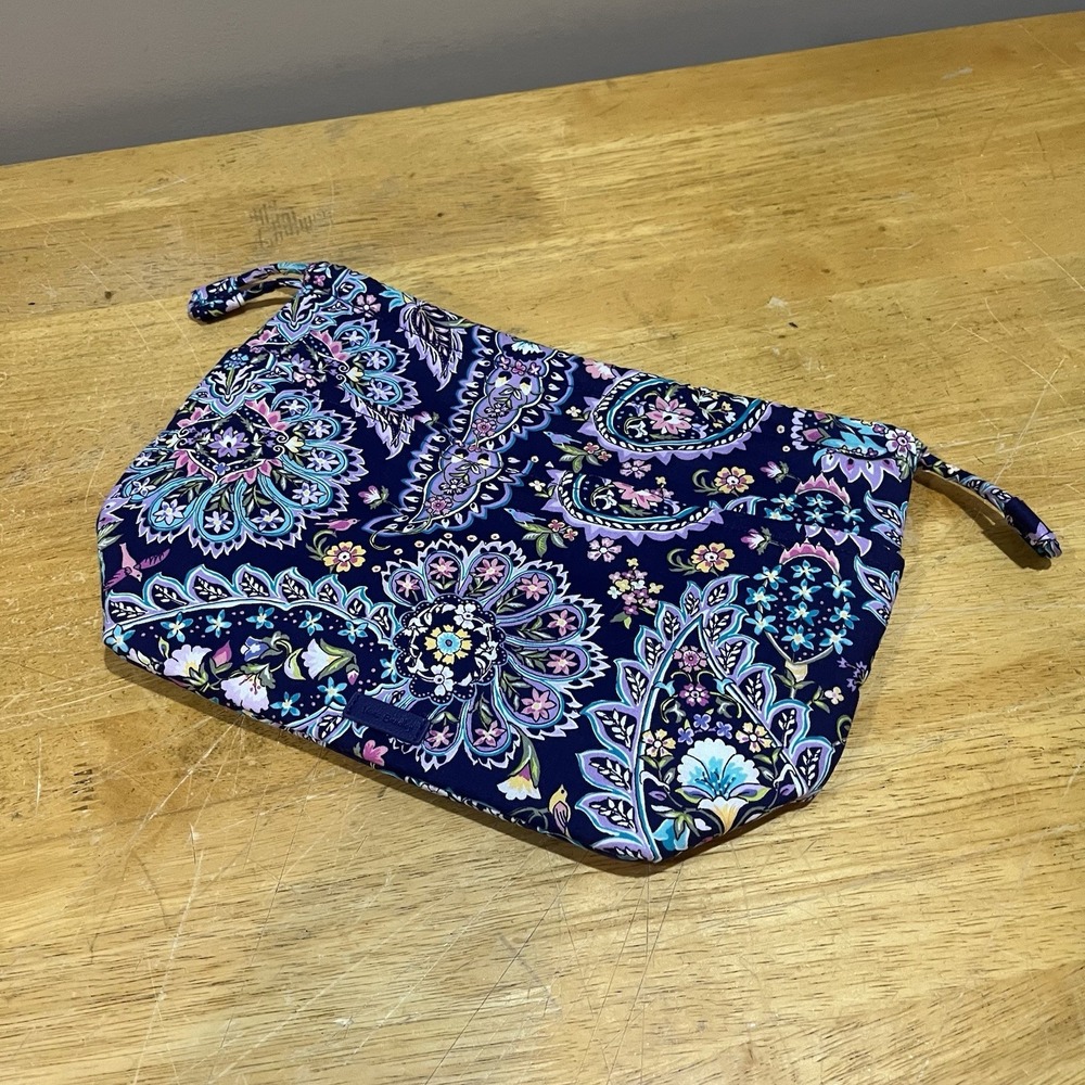 Vera Bradley French Paisley Draw String Makeup Cosmet… - Gem